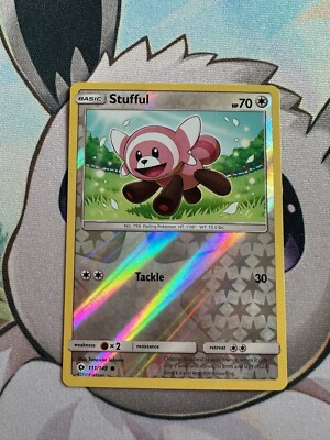 Pokemon TCG Sun and Moon Card Stufful 111/149 Reverse Holo | eBay