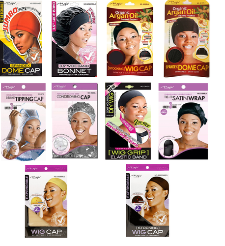 Magic Collection Caps & Dome Bonnet Tipping cap Organic DIY Wig BEST ...