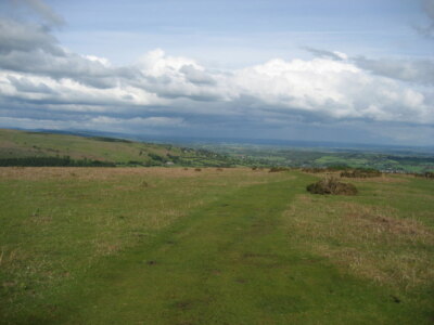 Photo 6x4 Descending off Hergest Ridge Lower Hergest From the old ...