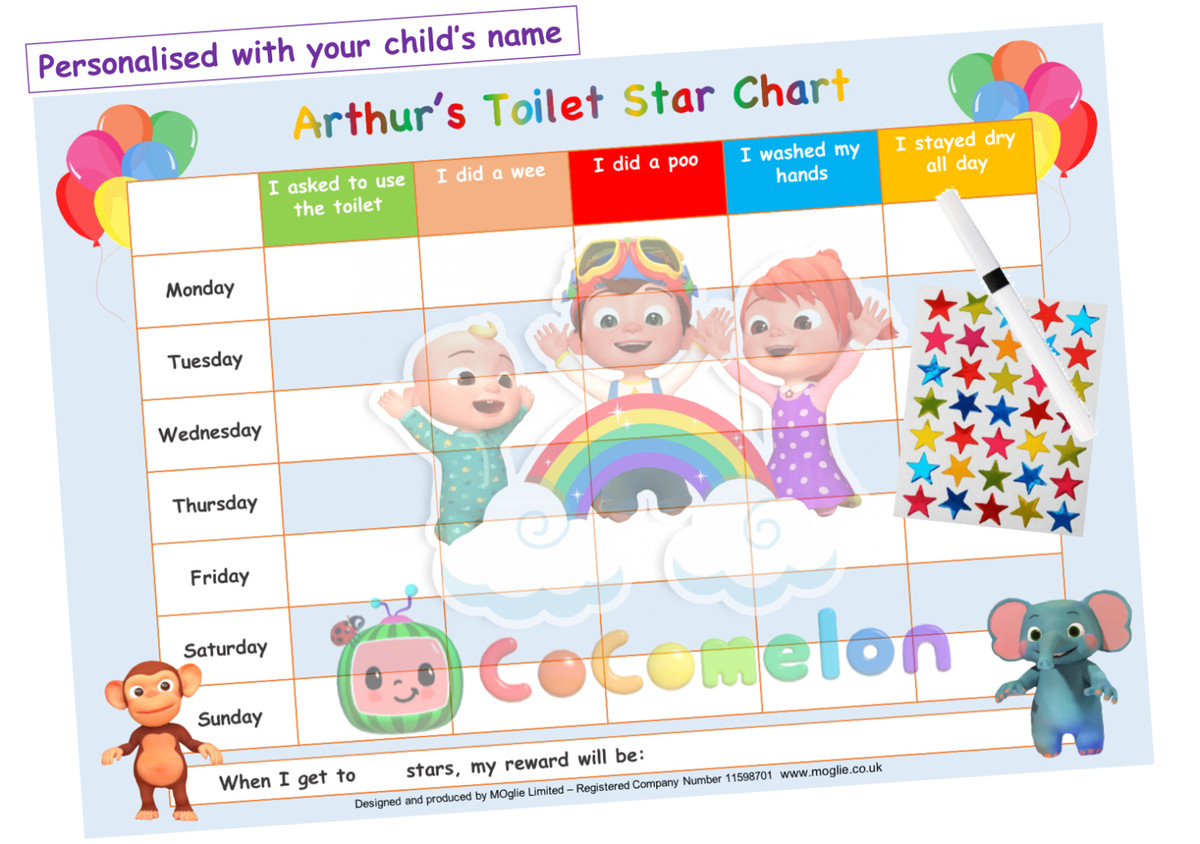 Toilet Training Chart