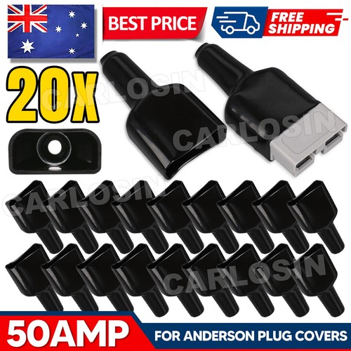 20x Waterproof For Anderson Style 50A Plug dust cable sheath cover 50A ...