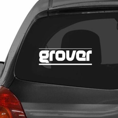 GROVER Decal Sticker | eBay