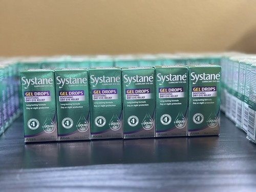 EXP 01/2026 +! 6 Box Systane GEL DROPS Dry Eye 10mL Day Night free ups ...