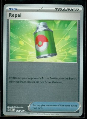 Pokemon REPEL 126/132 - Mega Evolution - Rev Holo - MINT | eBay