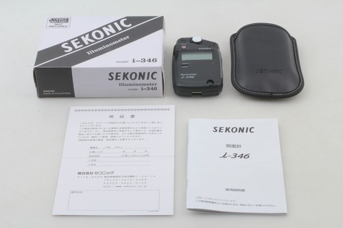 [Unused] Sekonic i-346 JJ10 Illuminometer Lighting & Studio Light Meter ...