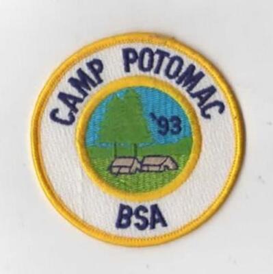 93 Camp Potomac YELLOW Border [CA-2259] | eBay