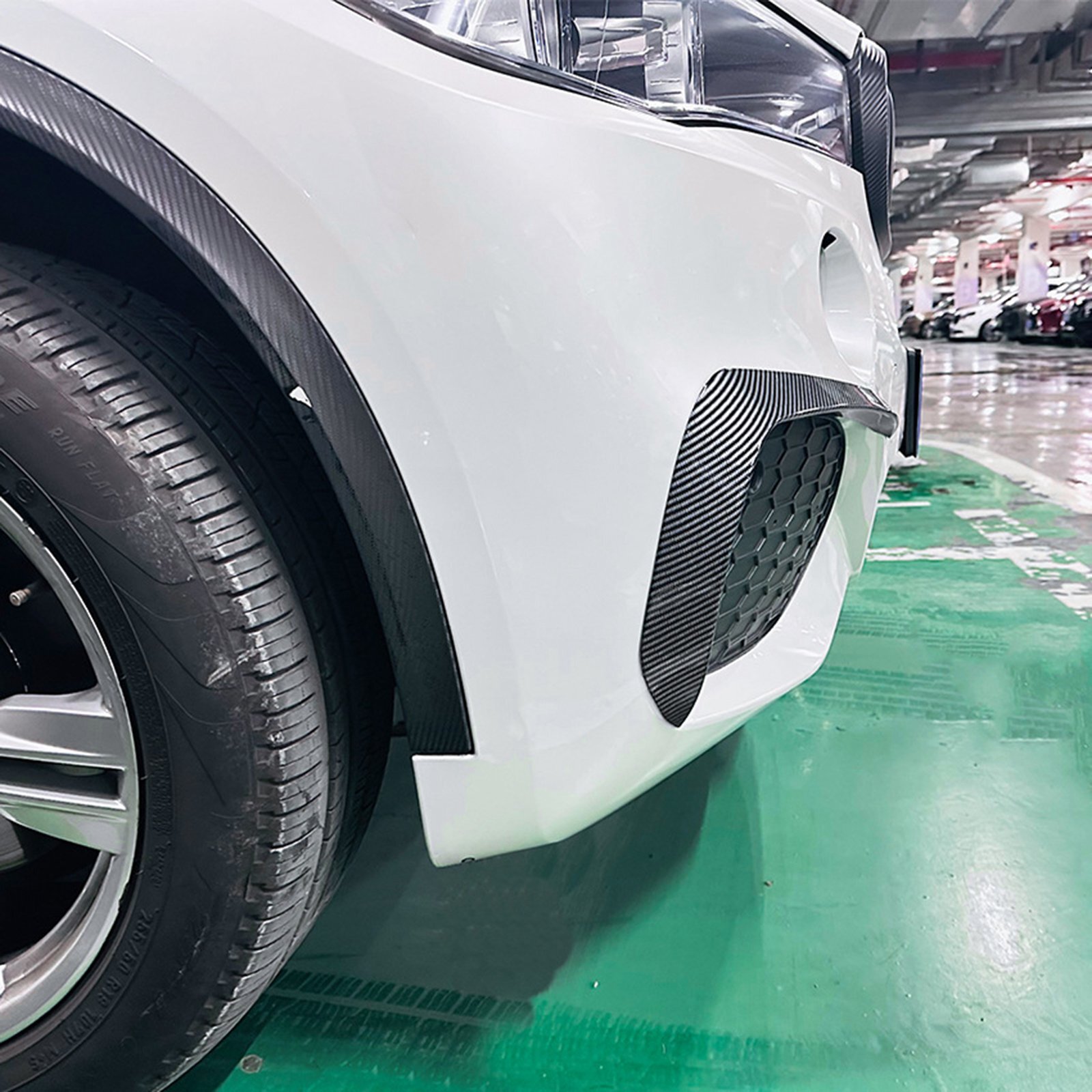 Front Bumper Side Air Vent Splitter Spoiler Fit For BMW X5 F15 M Sport ...