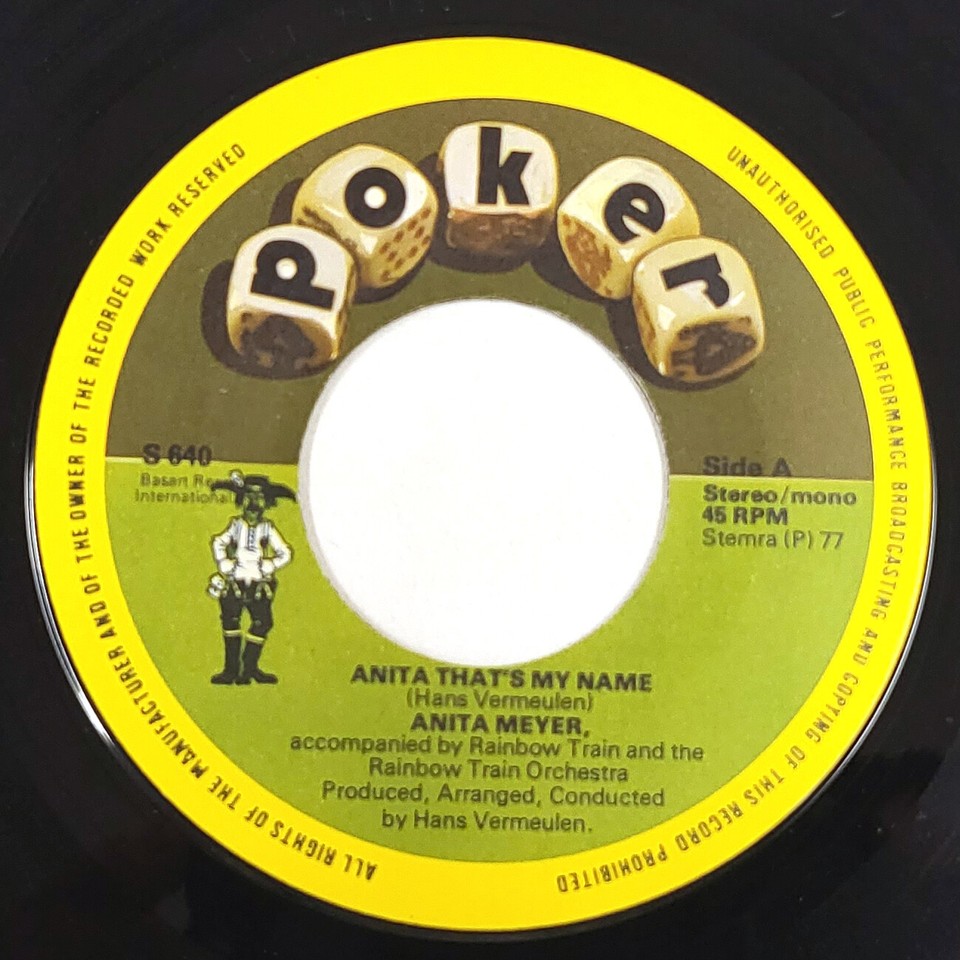 Anita Meyer – Anita That's My Name 7" Vinyl NM BF682 | eBay Australia