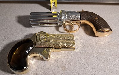 Vintage Avon Pistol Decanter Bottles Pepperbox & Derringer #2277L202 | eBay