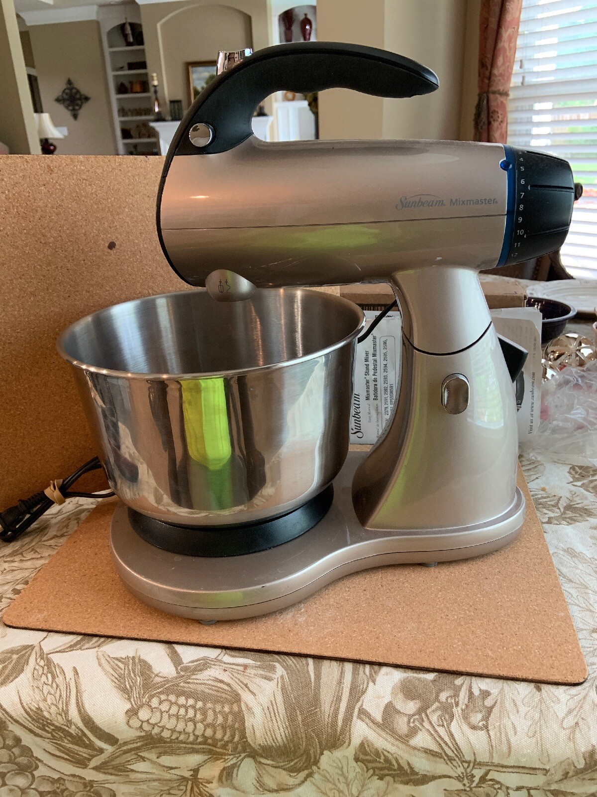 Sunbeam Mixmaster FPSBSM591B Stand Mixer In Silver | eBay