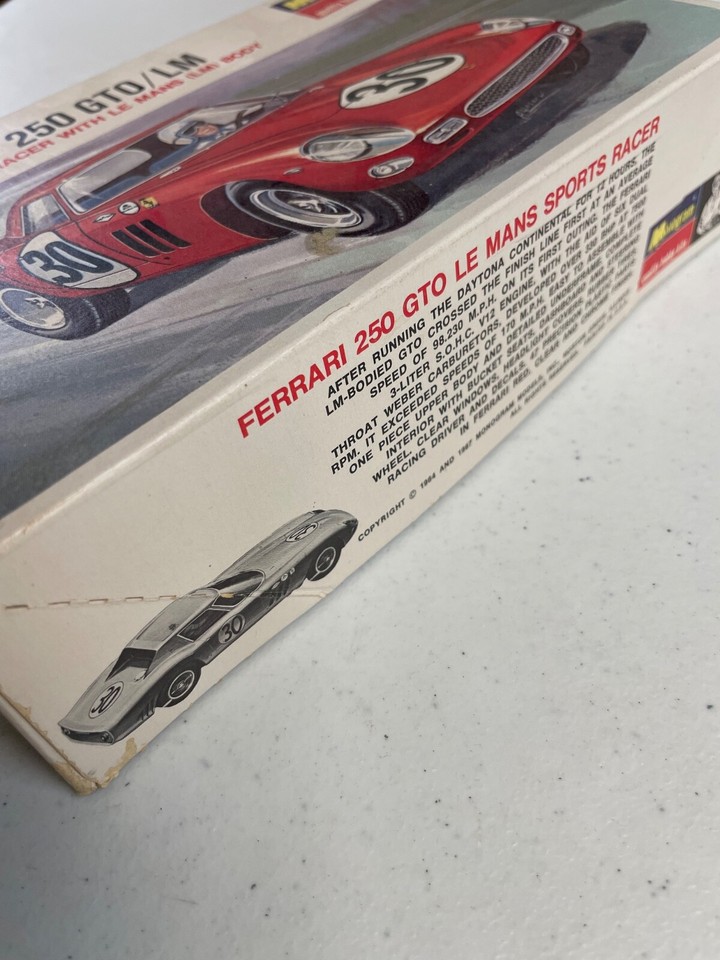 Vintage 1/32 Monogram Ferrari 250 GTO | eBay
