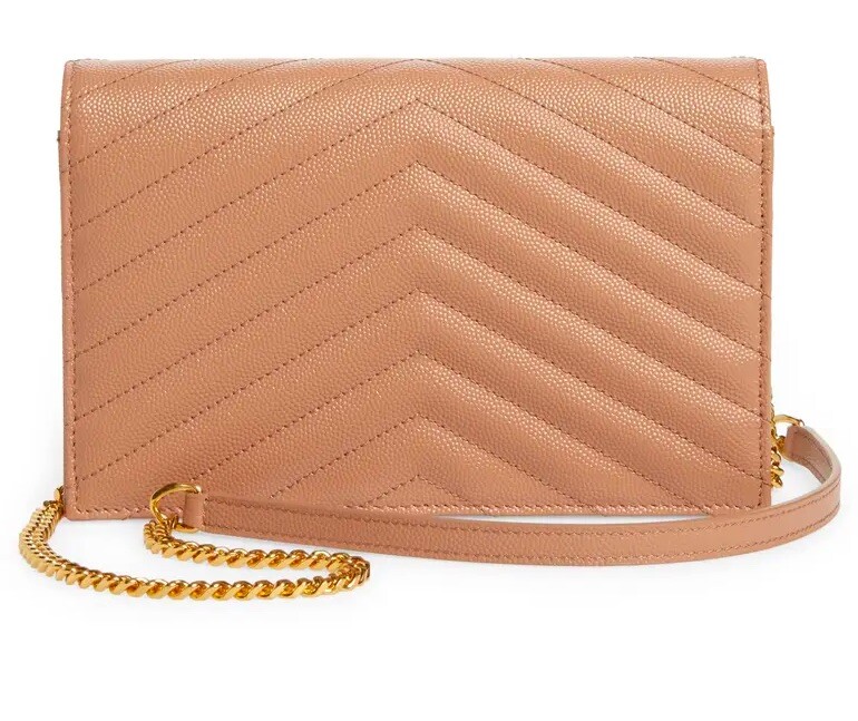 NEW SAINT LAURENT SUMMER YSL CHAIN WALLET CROSSBODY BAG PURSE NIB AUTH ...