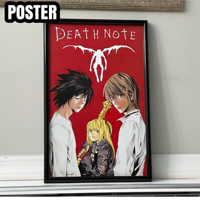 Death Note L Misa Light anime Poster | eBay