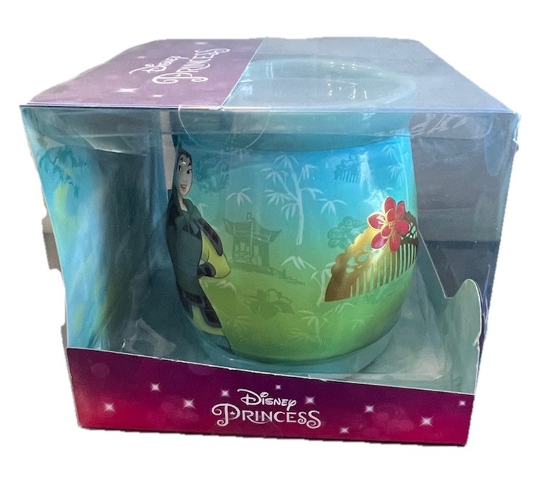Disney Princess Stories Mug MULAN CriKee Mushu Warrior Ceramic Cup NEW ...