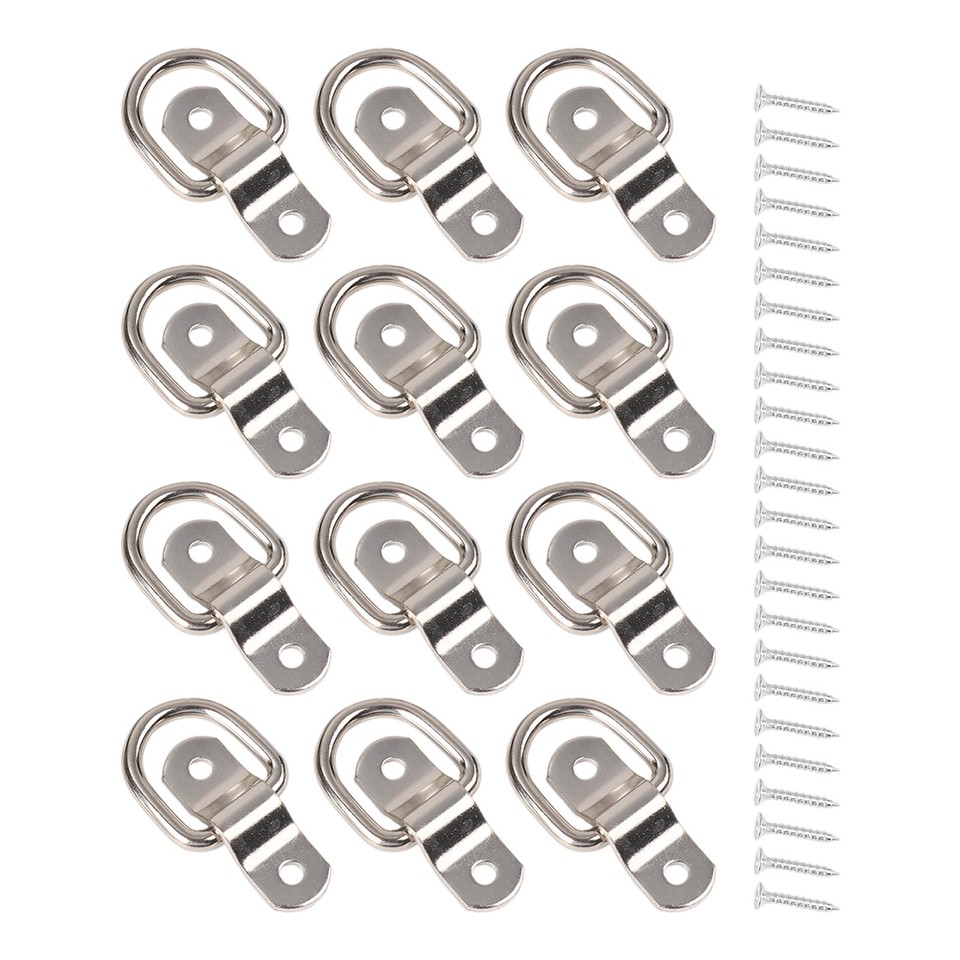Cargo Management 12PCS D Type Metal Buckle Set for Trucks and For ...
