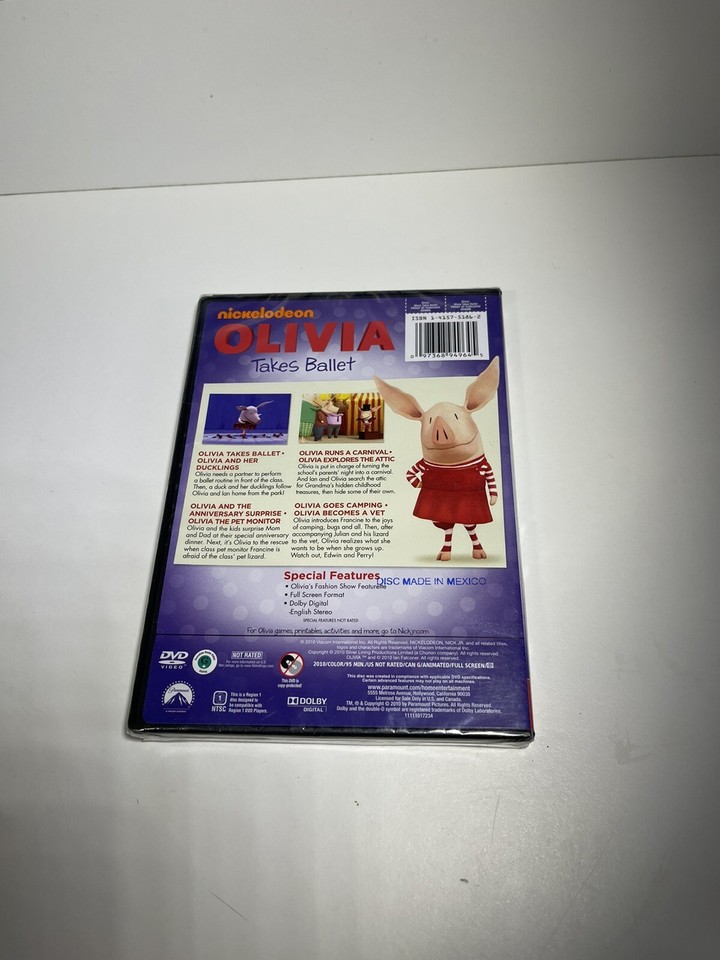 Olivia: Olivia Takes Ballet (DVD, 2010) Brand New Sealed Dvd Nickelodeon 97368949645| eBay