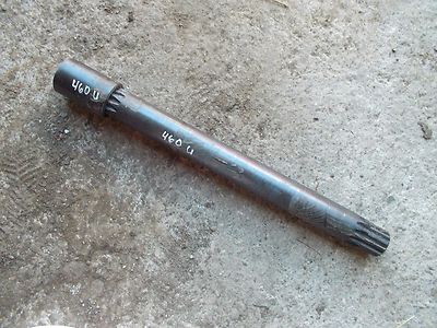 International 460 utility Tractor IH pto input drive drive shaft ...
