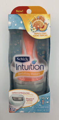 Schick intuition revitalizing moisture tropical citrus handle And 2 ...