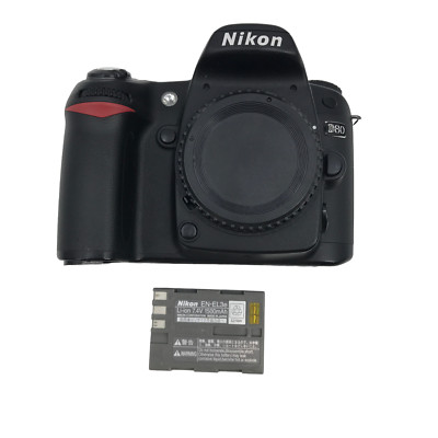 Nikon D80 10MP Digital SLR Camera Body Only - Black #UMP3212 | eBay