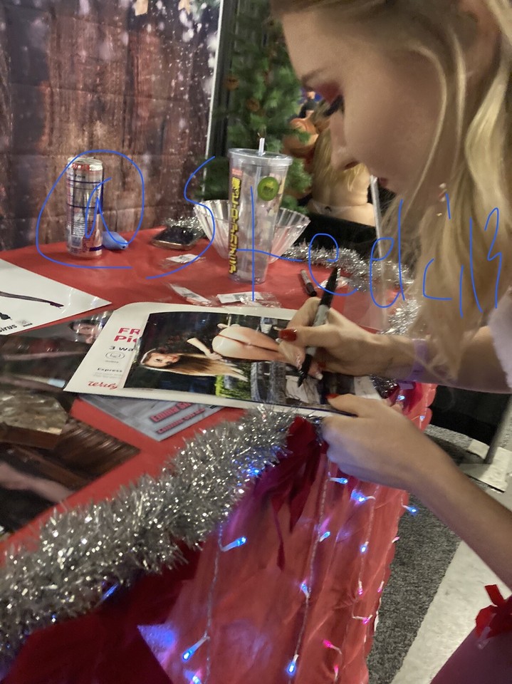 EMMA SIRUS HOT ADULT MODEL - FILM STAR SIGNED AUTOGRAPHED 8X10 PHOTO ...
