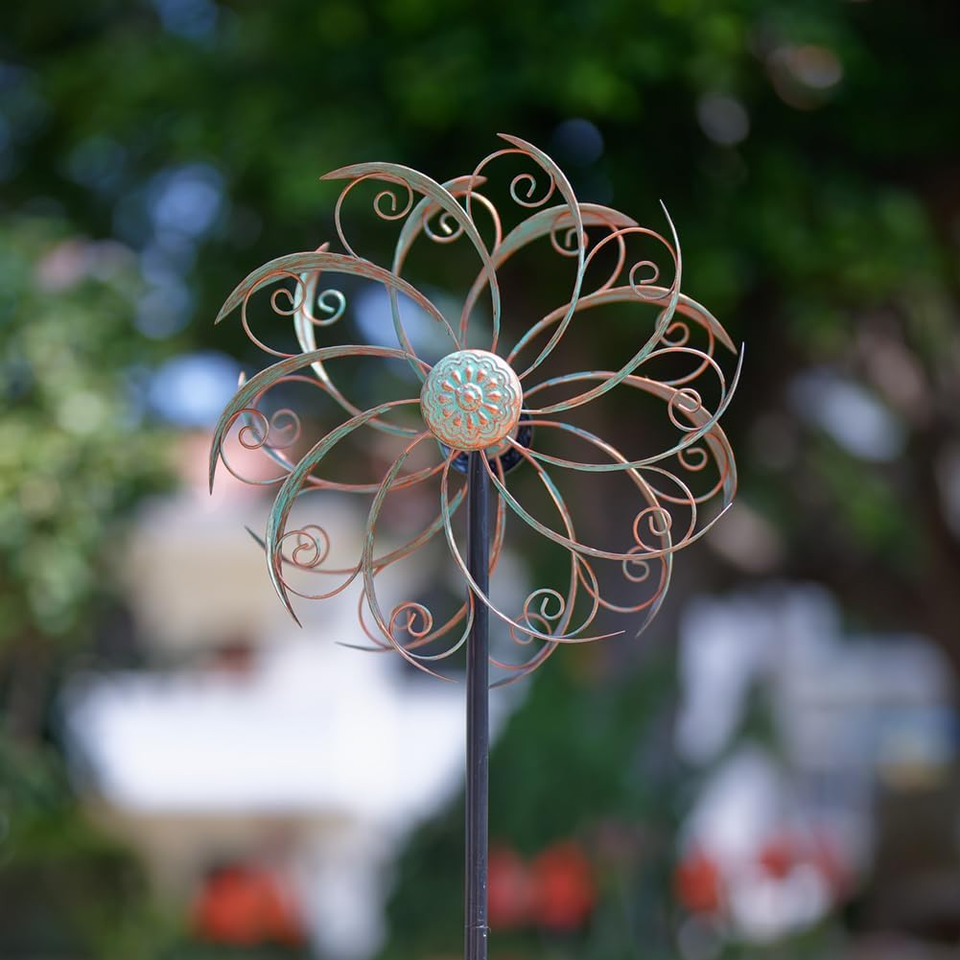 Wind Spinner Kinetic Waterproof Pinwheels Outdoor Yard Garden Lawn ...