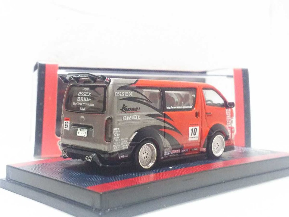 Y97 Tarmac Limited 1/64 CRS Drift Aircraft Toyota Hiace Widebody Drift ...