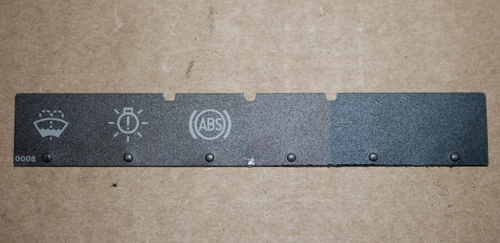 GENUINE MERCEDES-BENZ MB W126 INSTRUMENT CLUSTER RAIL RIGHT ABS BULB ...