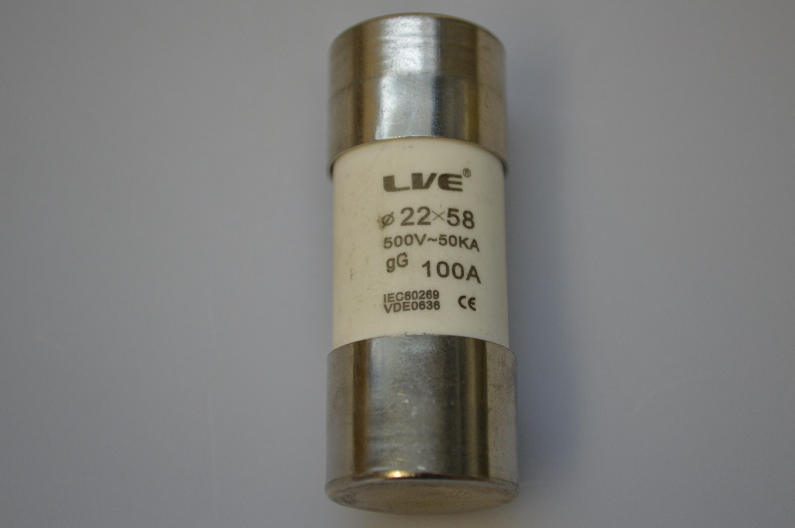 Live House Main Cut Out Cartridge Fuse 80A 100A 500v 50ka 22x58 New ...