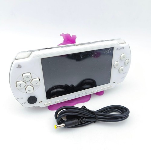Sony psp 1004 Weiß playstation portable Konsole Mit Frontlader Getestet ...