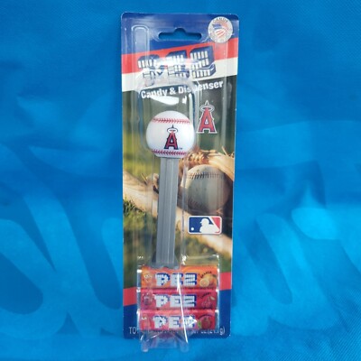 NEW!! PEZ CANDY & DISPENSER MLB BASEBALL LOS ANGELES ANGELS | eBay