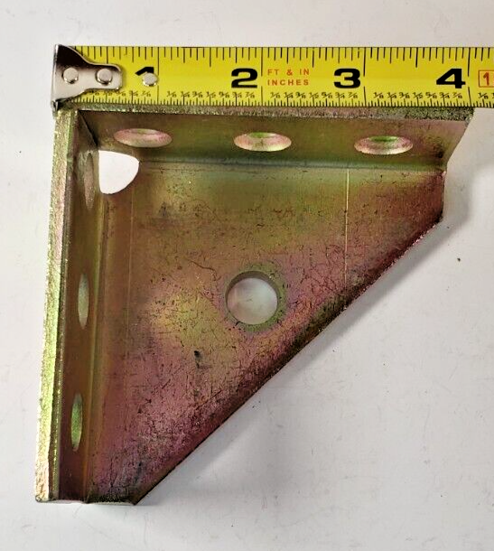 STRUT BRACKET CORNER ANGLE BRACKET 4" X 1 5/8" LIKE UNISTRUT YELLOW ...