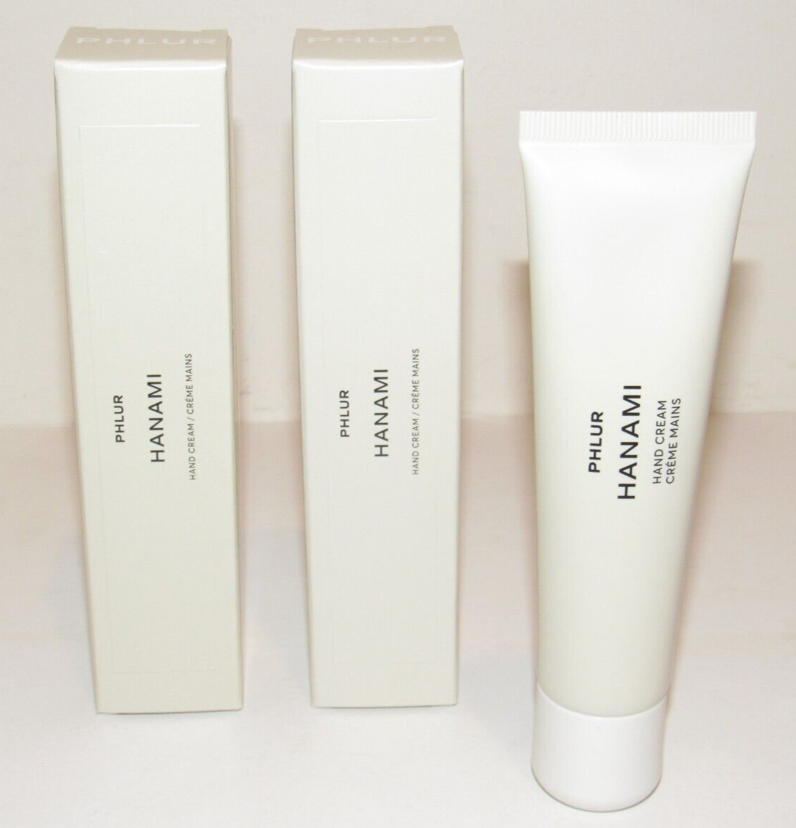 2 Phlur Hanami Perfumed HAND Cream 2.1 Oz Each Fig Bergamot Sandalwood ...