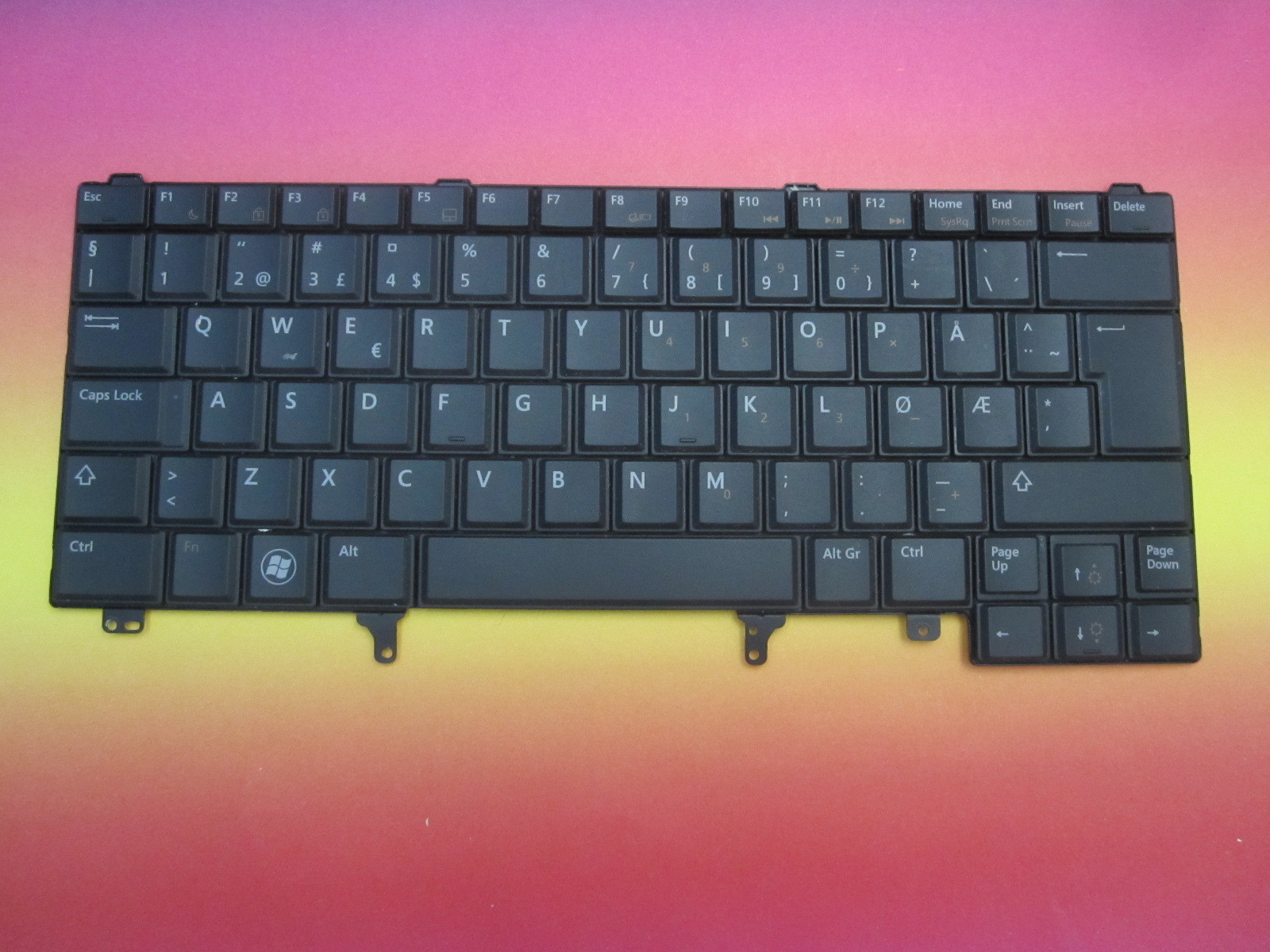 Norwegian Keyboard Dell Latitude E6220 E6230 E6420 E6320 0N8C21 #236 ...