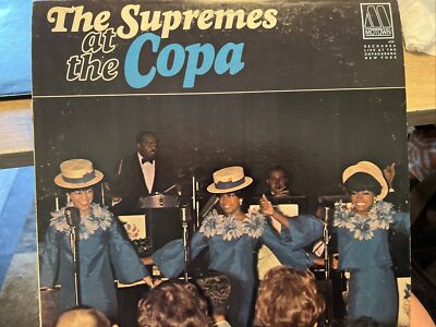 The Supremes at the Copa - 1965 Motown Records 636 - Vintage Vinyl LP ...