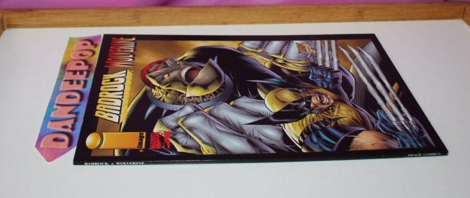 Image Marvel Badrock Wolverine Vol 1 Issue No 1 June 1996 Vintage Comic ...