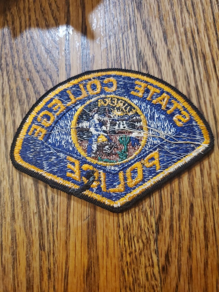 Vintage Second Issued State College Police department in Eureka ...