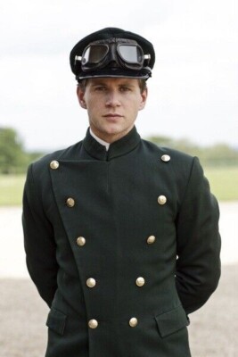 Custom Made Edwardian Chauffeur Jacket – Green Wool Repro Uniform Coat ...