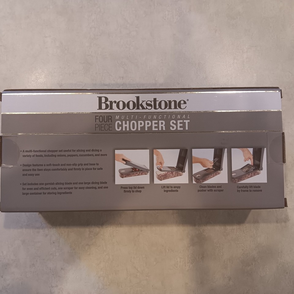 PRICE CUT! THREE Brookstone Kitchen Items! Prep Set, Salad Spinner ...