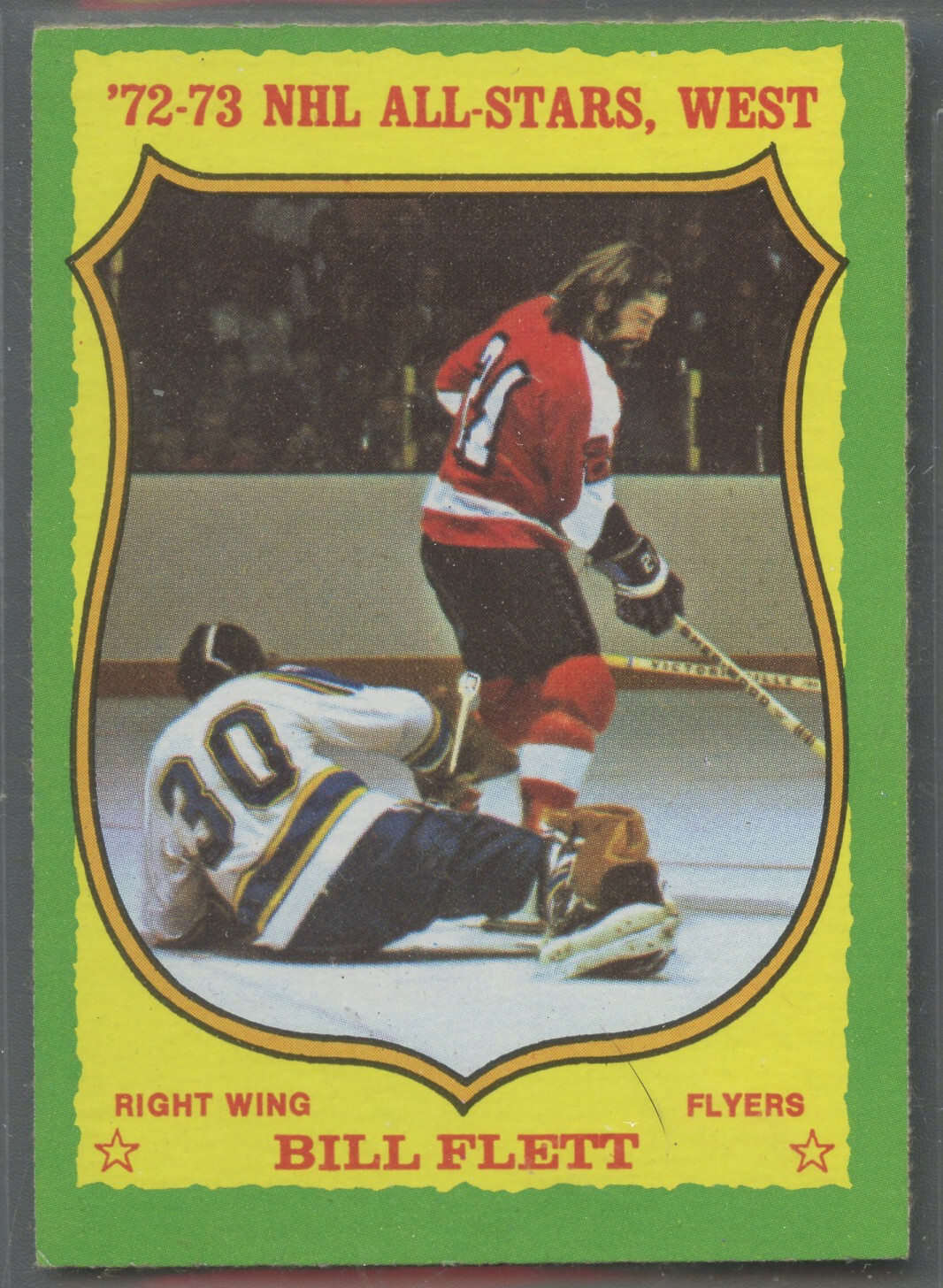 1973-74 Topps #20 Bill Flett Philadelphia Flyers NHL All-star, West | eBay