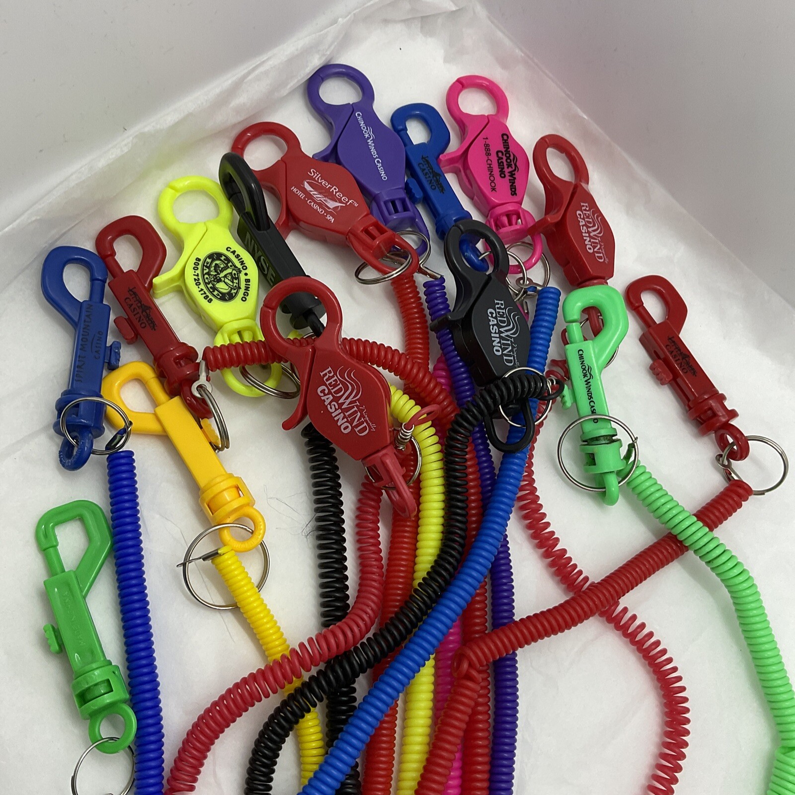 Lot of 15 Players Bungie Lanyards From Various WA Indian Casinos, NYSE ...