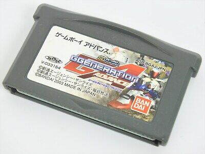 Gameboy Advance SD GUNDAM G GENERATION Cartridge Only Nintendo Japan ...