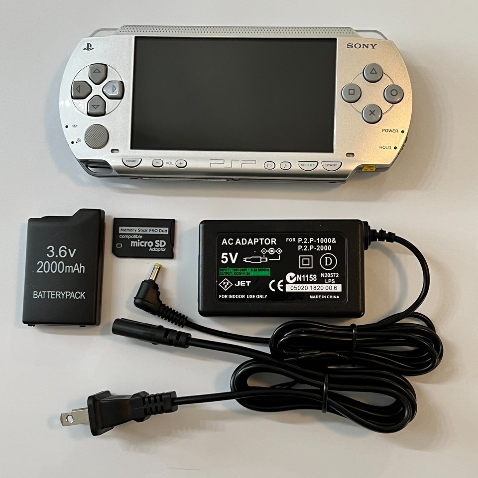 Sony PSP 3000 PSP 1000 System Bundle w/ 64gb & QUALITY Battery ...