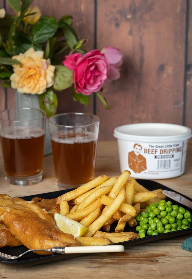 5Kg. QUALITY BRITISH BEEF DRIPPING for DEEP OR SHALLOW FRYING . UK ...