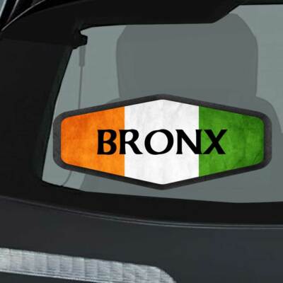 BRONX Irish Ireland Flag Sticker Decal 4x6 inc | eBay