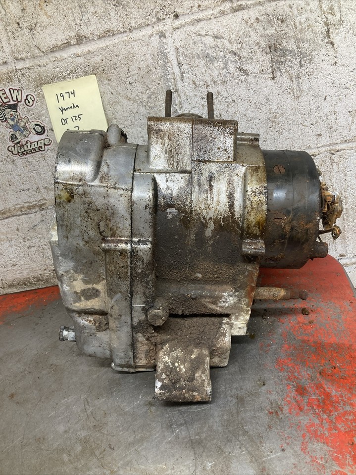 1974 Yamaha Dt125 Dt 125 Engine Bottom End Seized Parts Or Repair | eBay