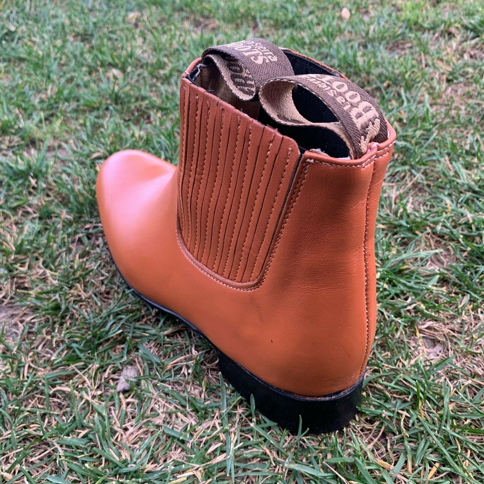 Men's Half boot Napa Charro Botin Vaquero western Boot Handmade Botines ...