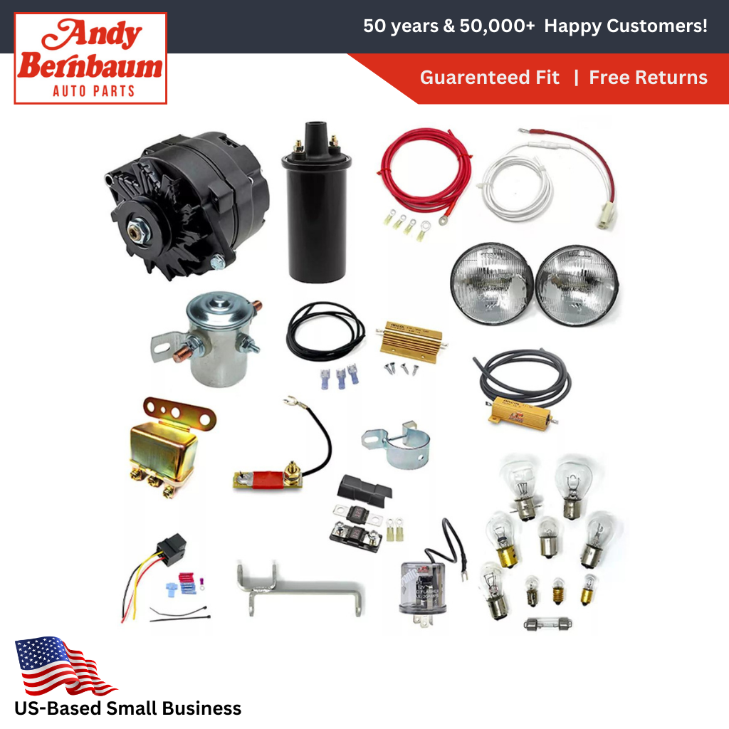 For 1951-1952 Plymouth 6 Volt to 12 Volt Electric Conversion Kit. | eBay