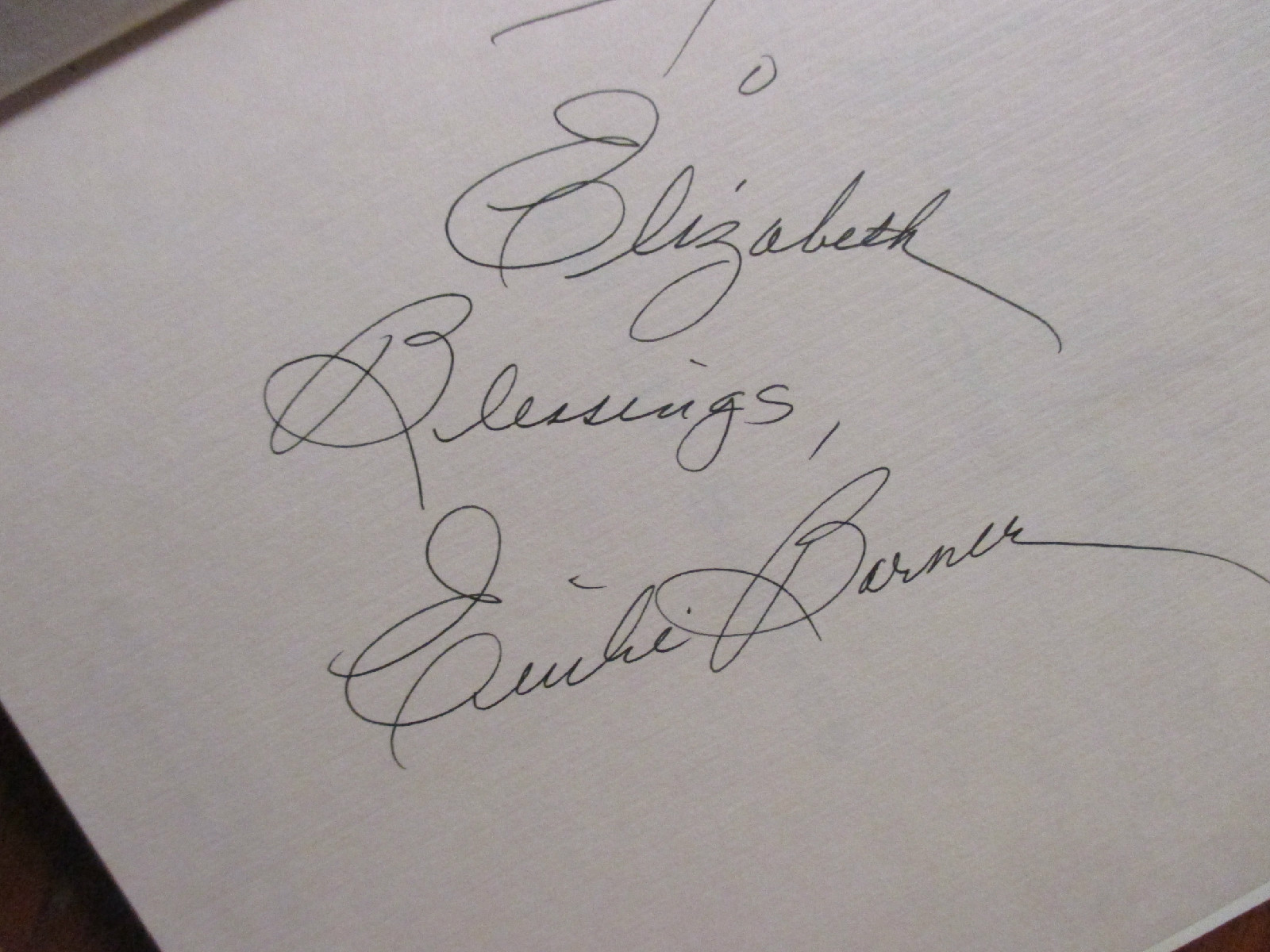 EMILIE BARNES Signed Book("THE SPIRIT OF LOVELINESS"-1992 1st Edition ...