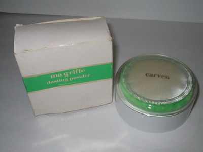 Ma Griffe Dusting Powder + Puff 3 1/2 Oz. By Carven.Vintage New in Box ...