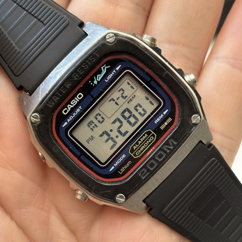 Vintage 1988 CASIO Divers DW-1500 JAPAN 690 Digital Watch Mens - New ...